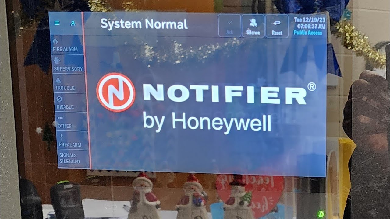 Simplex 4100 replacement: Notifier N16 Fire Drill - YouTube