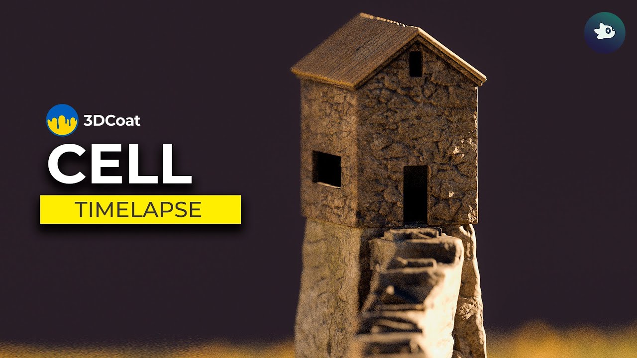 Monk Cell in 3DCoat - YouTube