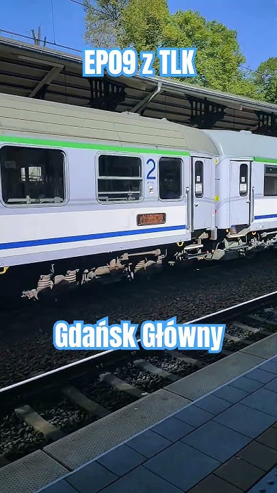 EP09 z TLK oraz BARDZO GŁOŚNE hamowanie. - YouTube