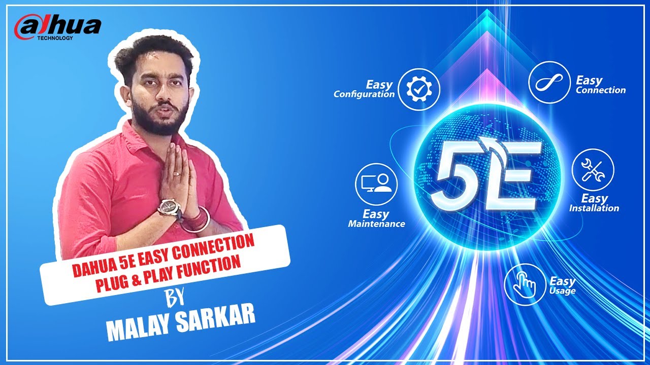 Dahua 5E | Easy Connection | Plug & Play Function - YouTube