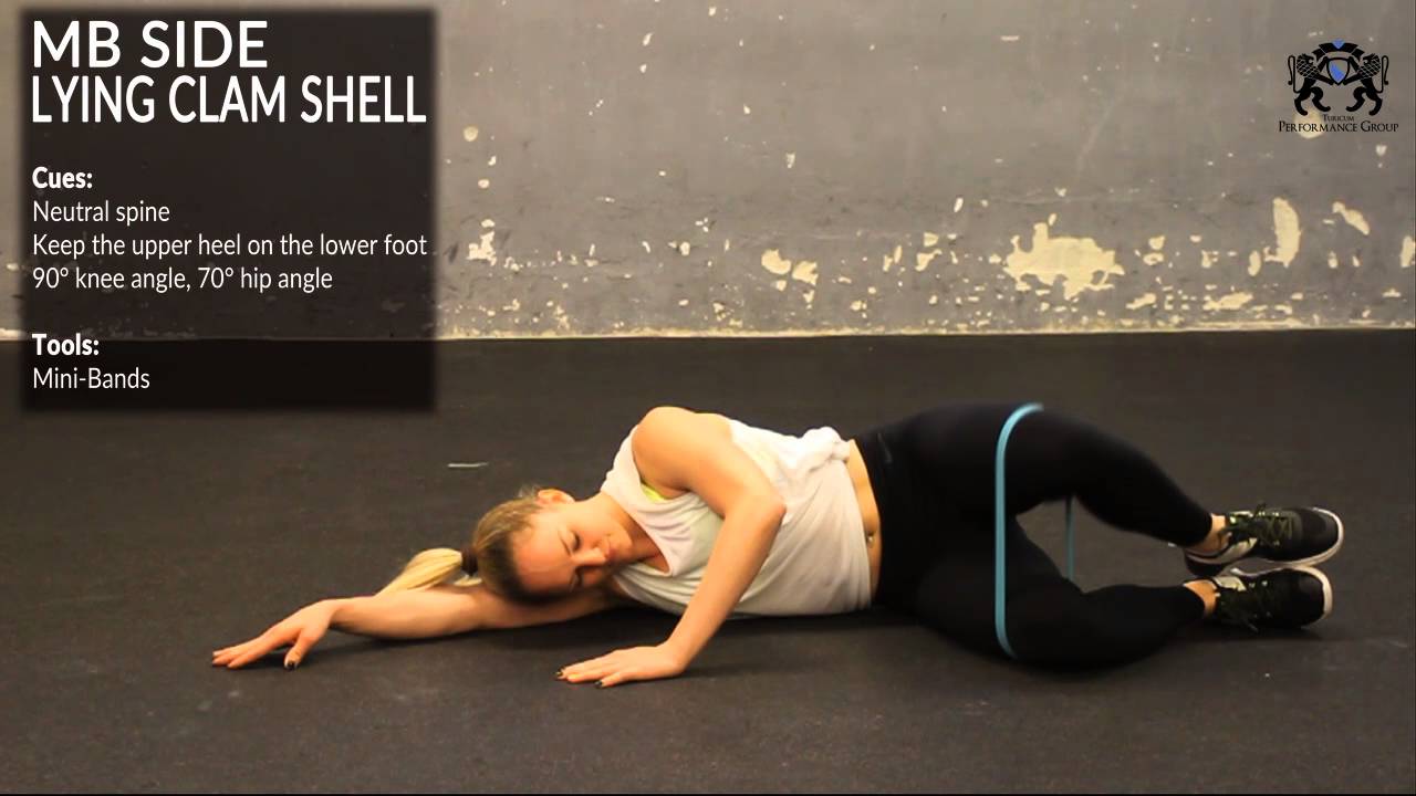 MB Side Lying Clam Shell / MP_G_0014 - YouTube