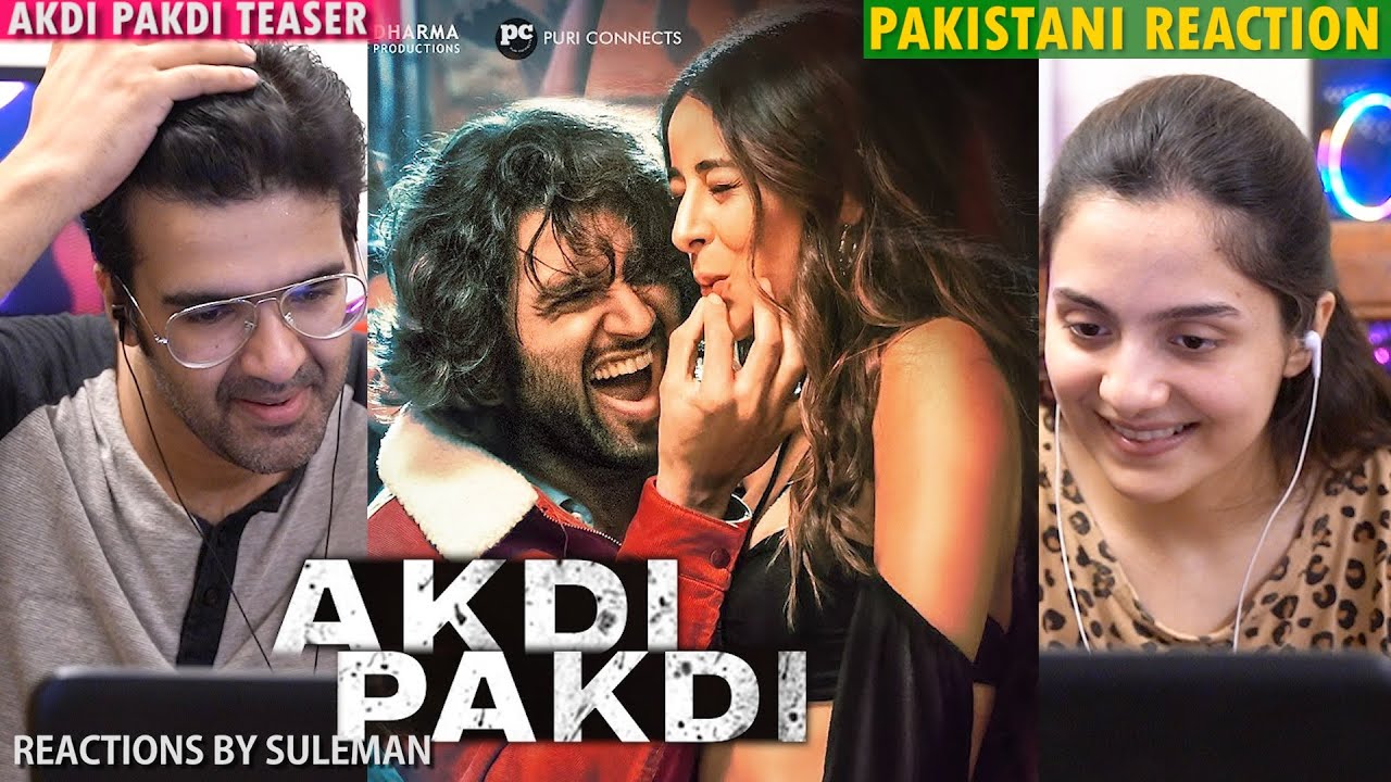 Pakistani Couple Reacts To Akdi Pakdi | Liger | Teaser| Vijay ...
