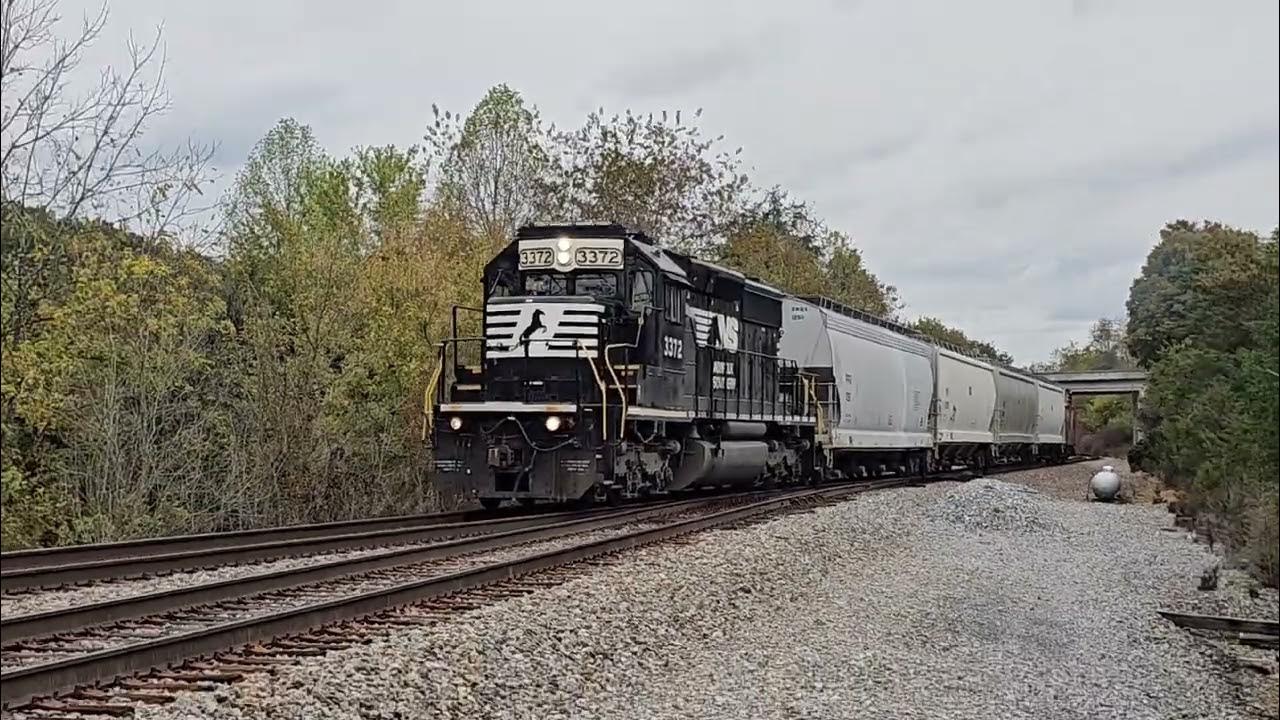 Local Norfolk Southern V19 with SD40-2 and NS Caboose 555647. - YouTube