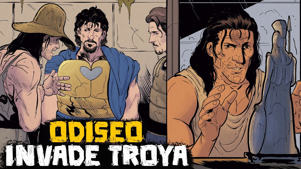 Odiseo Invade la Ciudad de Troya - Paladio de Atenea - La saga de la Guerra de Troya - Ep 34 ...