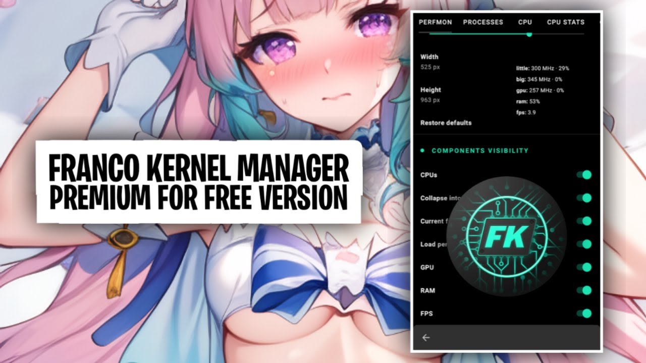 KERNEL MANAGER TERBAIK BUAT USER ROOT PEMULA ! ADA FPS MONITOR ? - YouTube