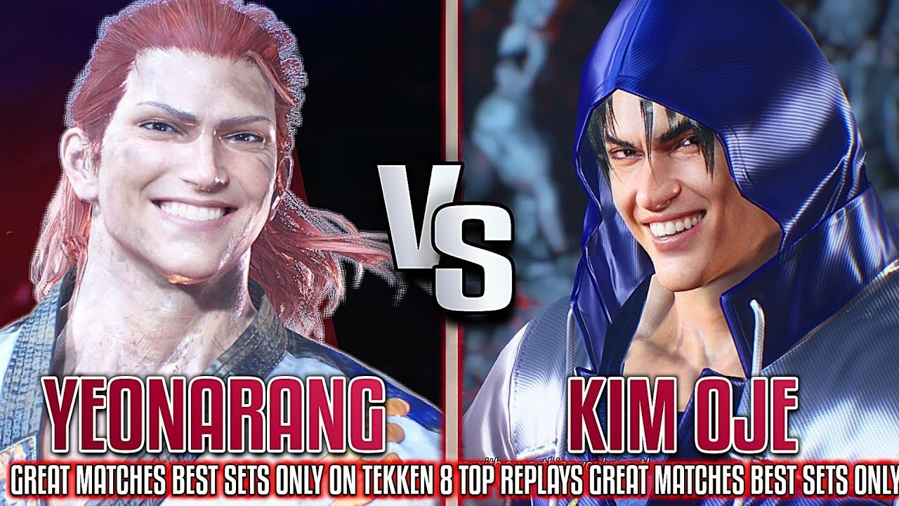 Tekken 8 Yeonarang (Hwoarang) vs Kim Oje (Jin) Ranked Matches Replays - YouTube