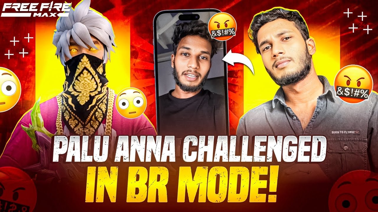 PALU ANNA CHALLENGE IN BR MODE || FIRST TIME MY VOICEOVER ️|@Palugaming ...