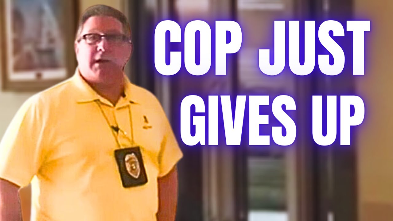 When Cops GIVE UP & Walk Off From I.D Refusal Situations - YouTube