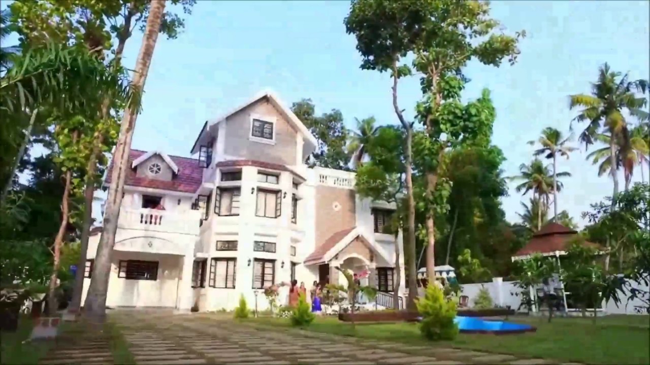 5 BHK Victorian style house at Edavanakad, Kerala - YouTube