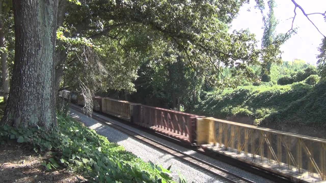 Norfolk Southern - The Crescent Corridor in Arrington, Virginia - YouTube