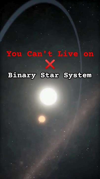 The Reality of Life in a Binary Star system #space #universe #cosmos #astronomy #solarsystem ...
