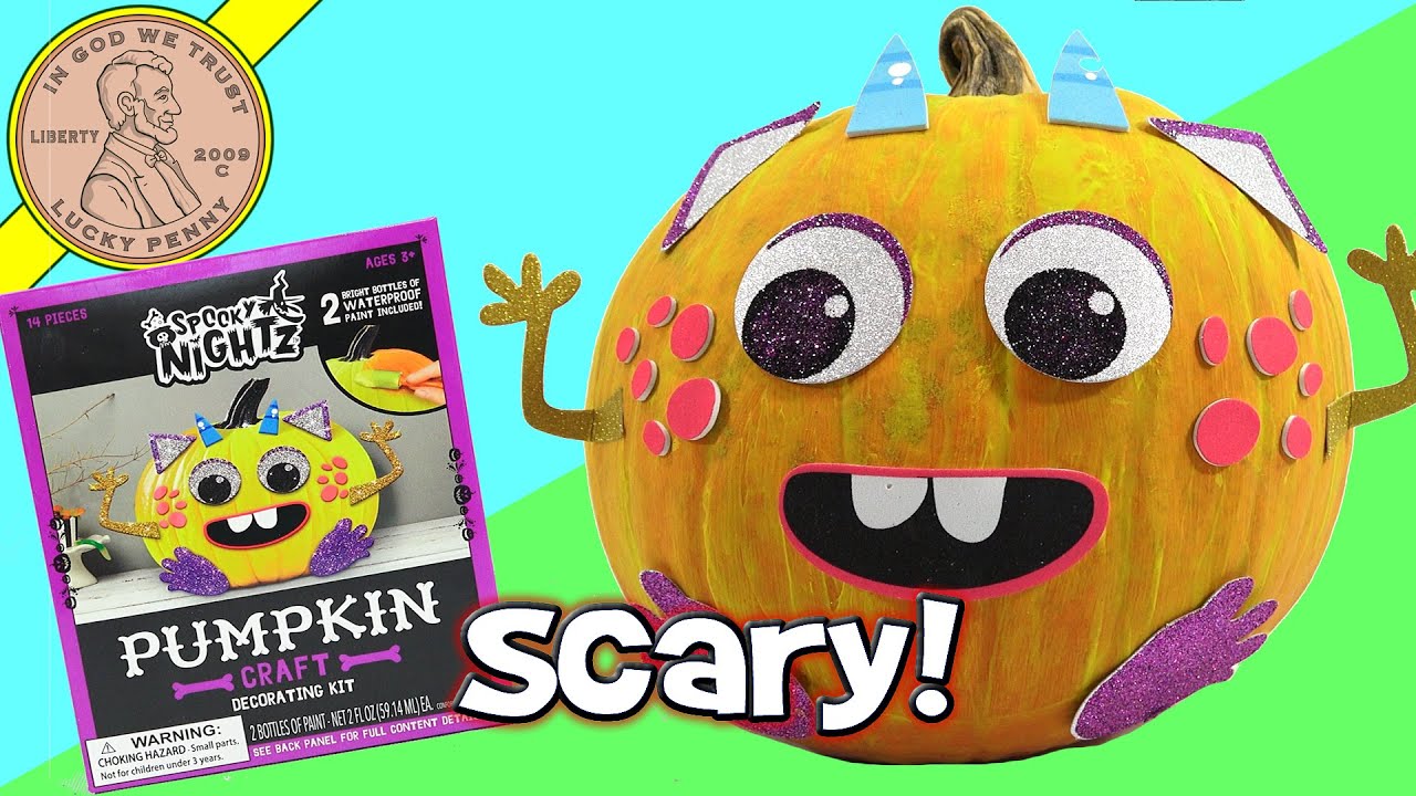 How To Make The Spooky Nightz Pumpkin Crafting Halloween Monster ...