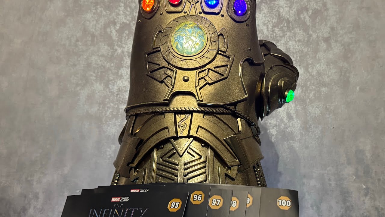 Build the Infinity Gauntlet from Fanhome - issue 95 - 100 - YouTube