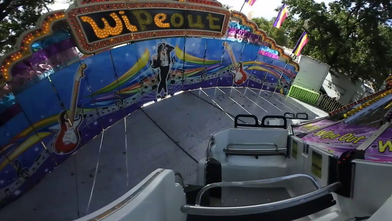 360 VR Ride on the Chance Wipeout - YouTube