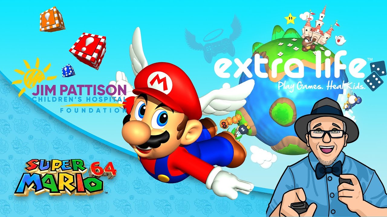 EXTRA LIFE 2023: JULY STREAM - SUPER MARIO 64 - YouTube