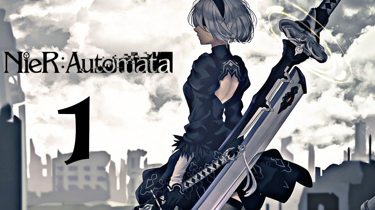 I try Neir Automata for the first time( Prologue ) - YouTube