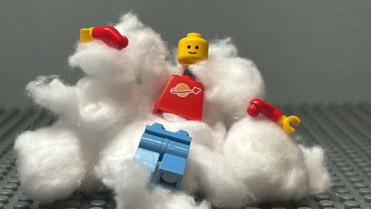 Lego man explodes - YouTube