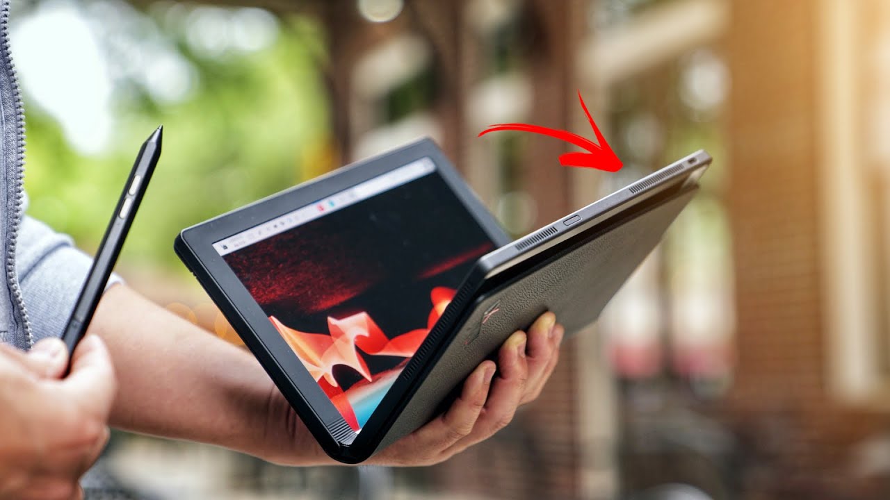 One Week with a Foldable Screen Laptop: Lenovo ThinkPad X1 Fold - YouTube