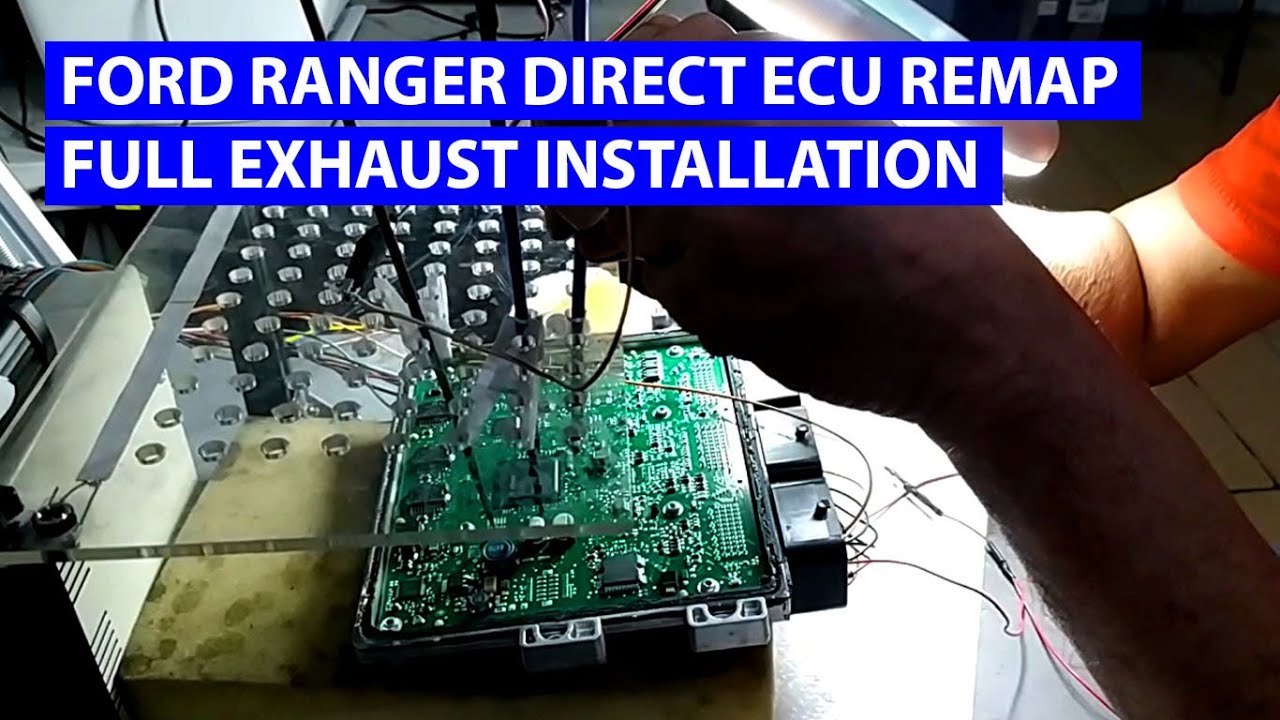 Ford Ranger Direct ECU Remap & Full Exhaust Installation - YouTube
