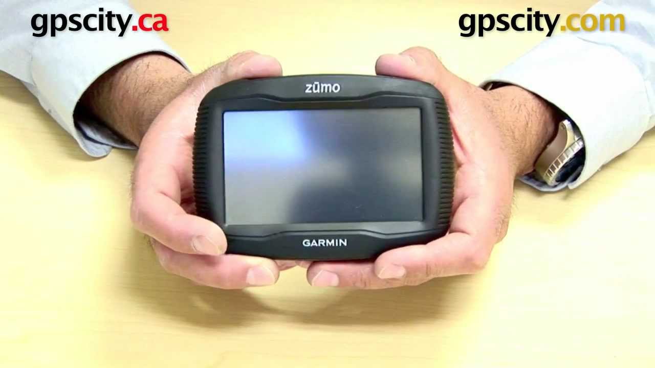 Garmin Zumo 350LM: Unit Overview with gpscity.com - YouTube