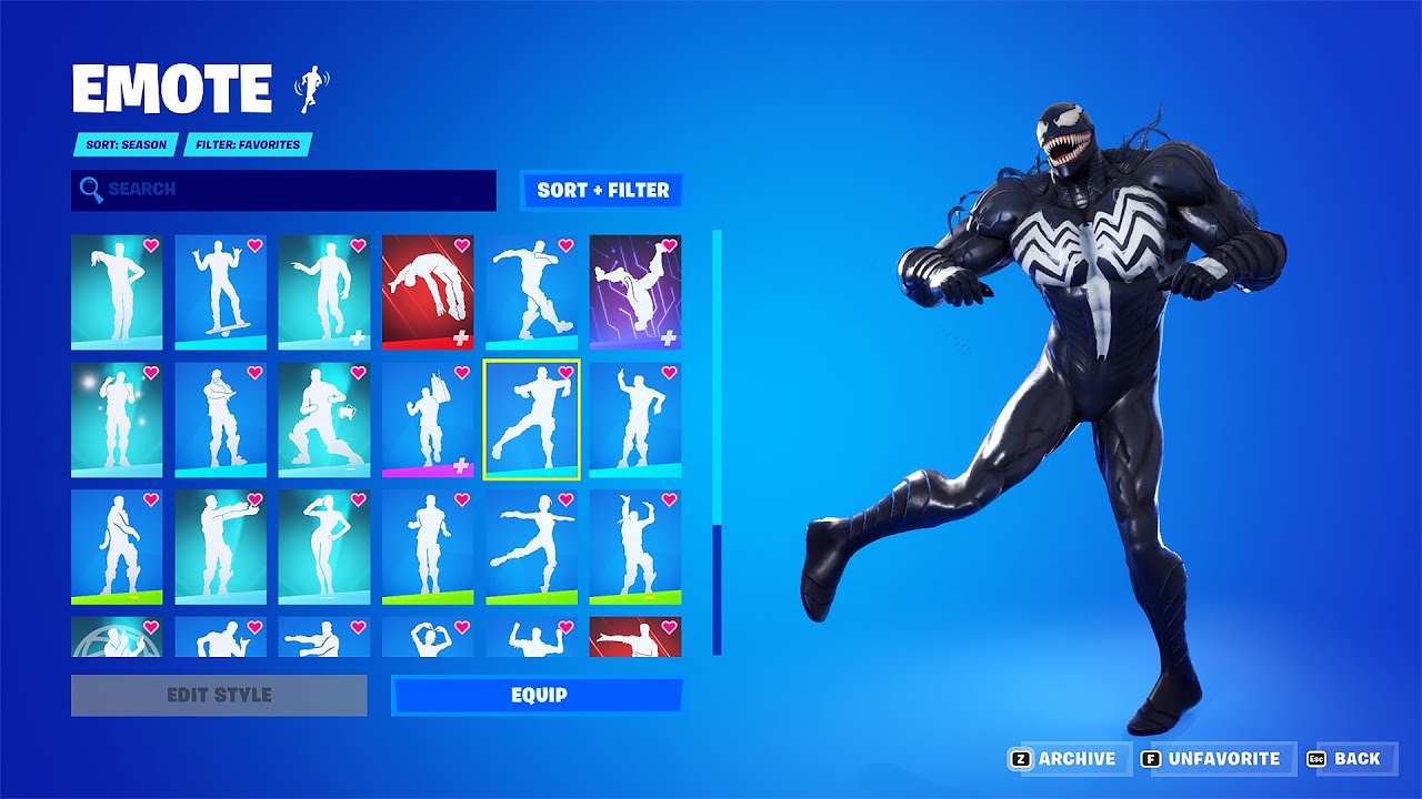 Locker Dance With Venom | Best Fortnite Emotes - YouTube