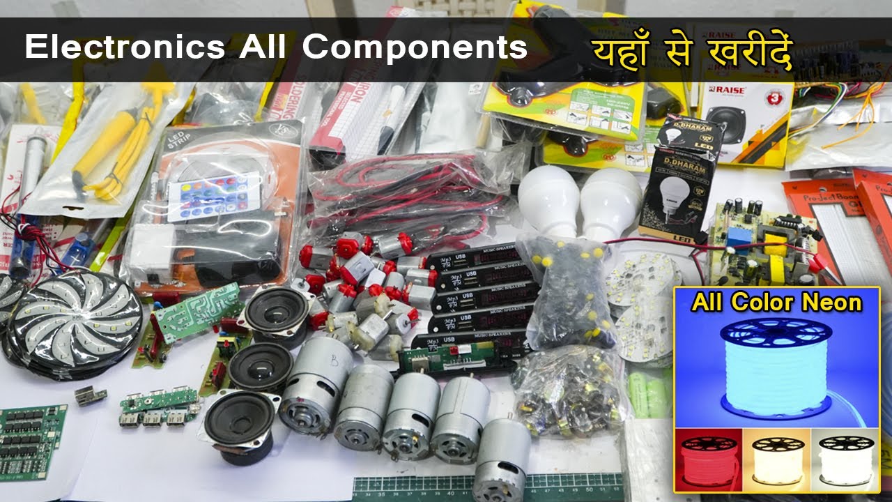 Electronics Components Online यहाँ से खरीदें | All Electronics Projects ...
