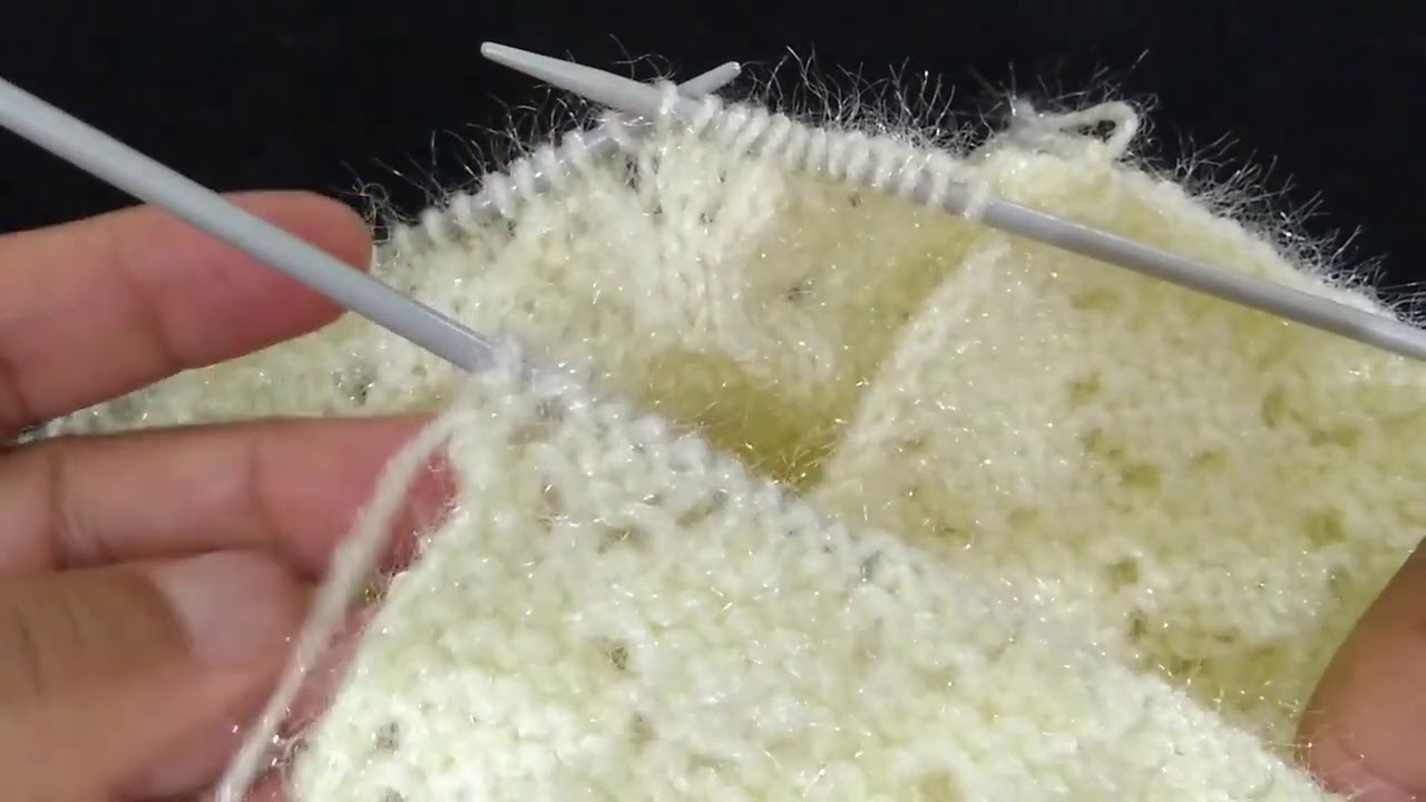Jacket Knitting :- Shoulder Join - YouTube