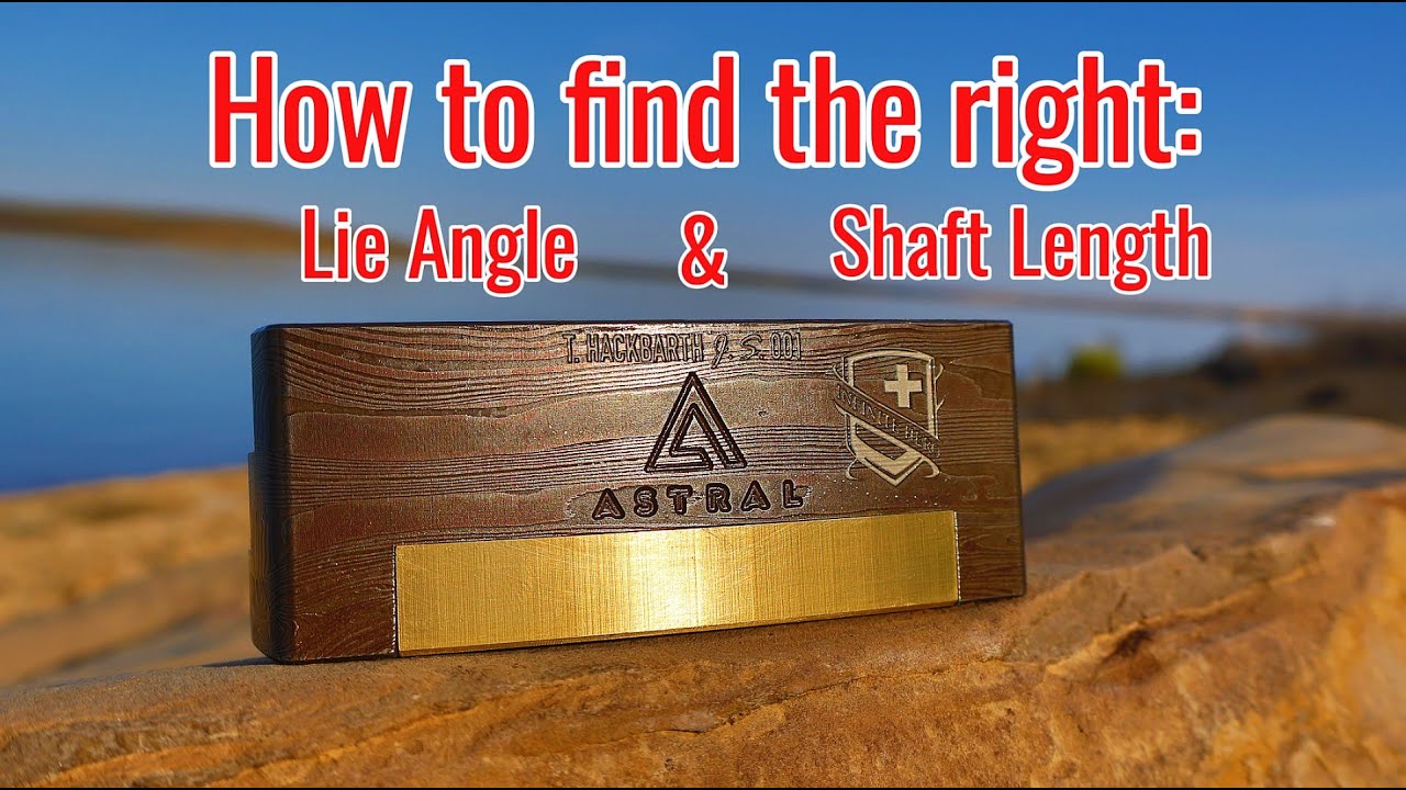How to find the right putter shaft length and lie angle - YouTube