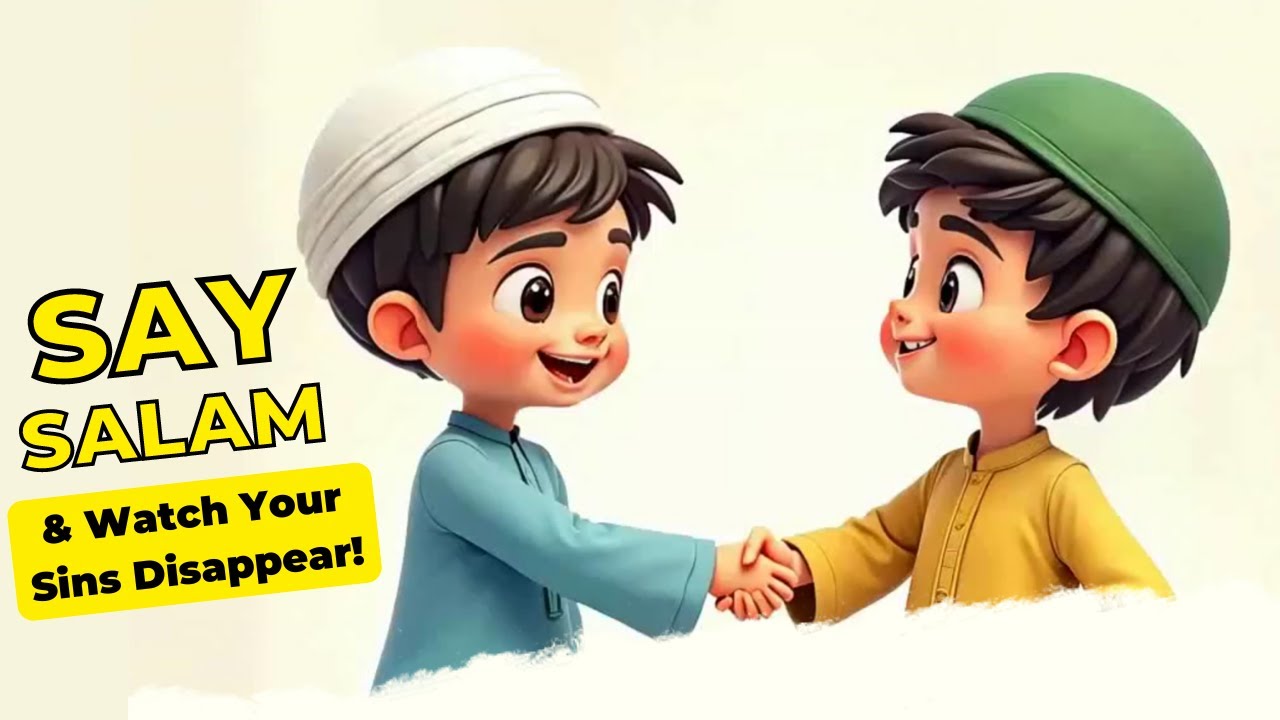 The Blessing of Salam & Handshake! 🌟 Watch Your Sins Fall Like Leaves ...