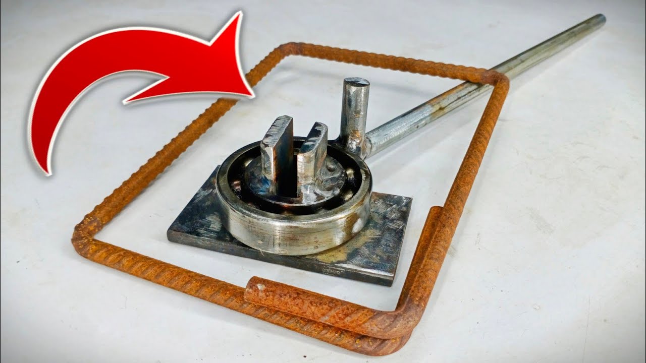 Simple bending tricks for metal bar || Useful ideas for metal bar ...