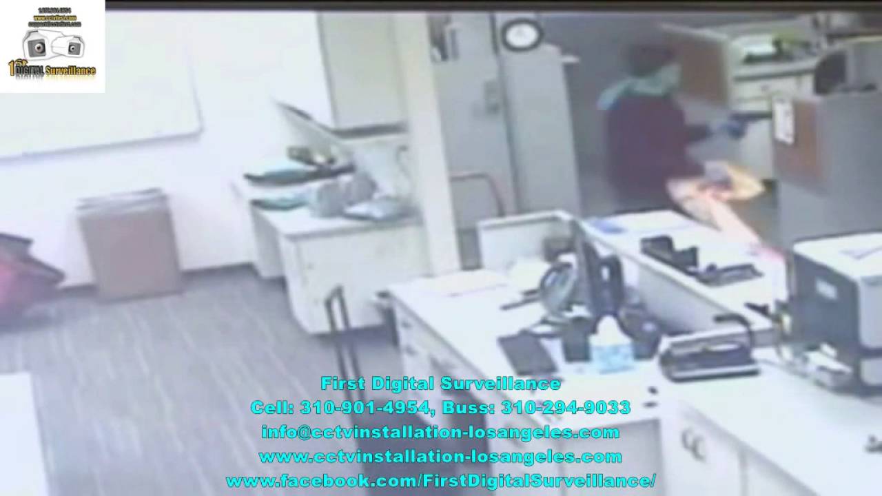 Bank Robbery CCTV Footage | Best security cameras los angeles - YouTube