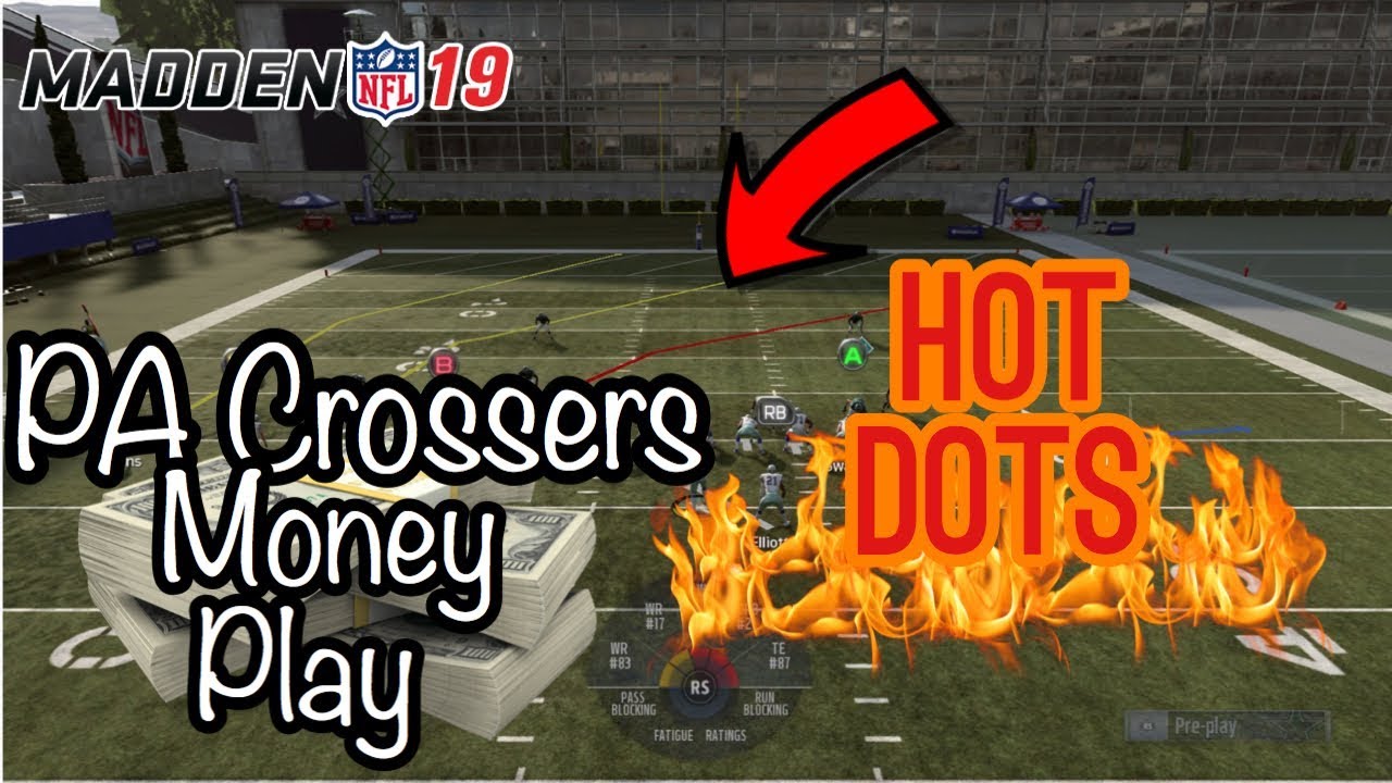 Madden 19 | Tips and Tricks | PA Crossers | Money Play - YouTube