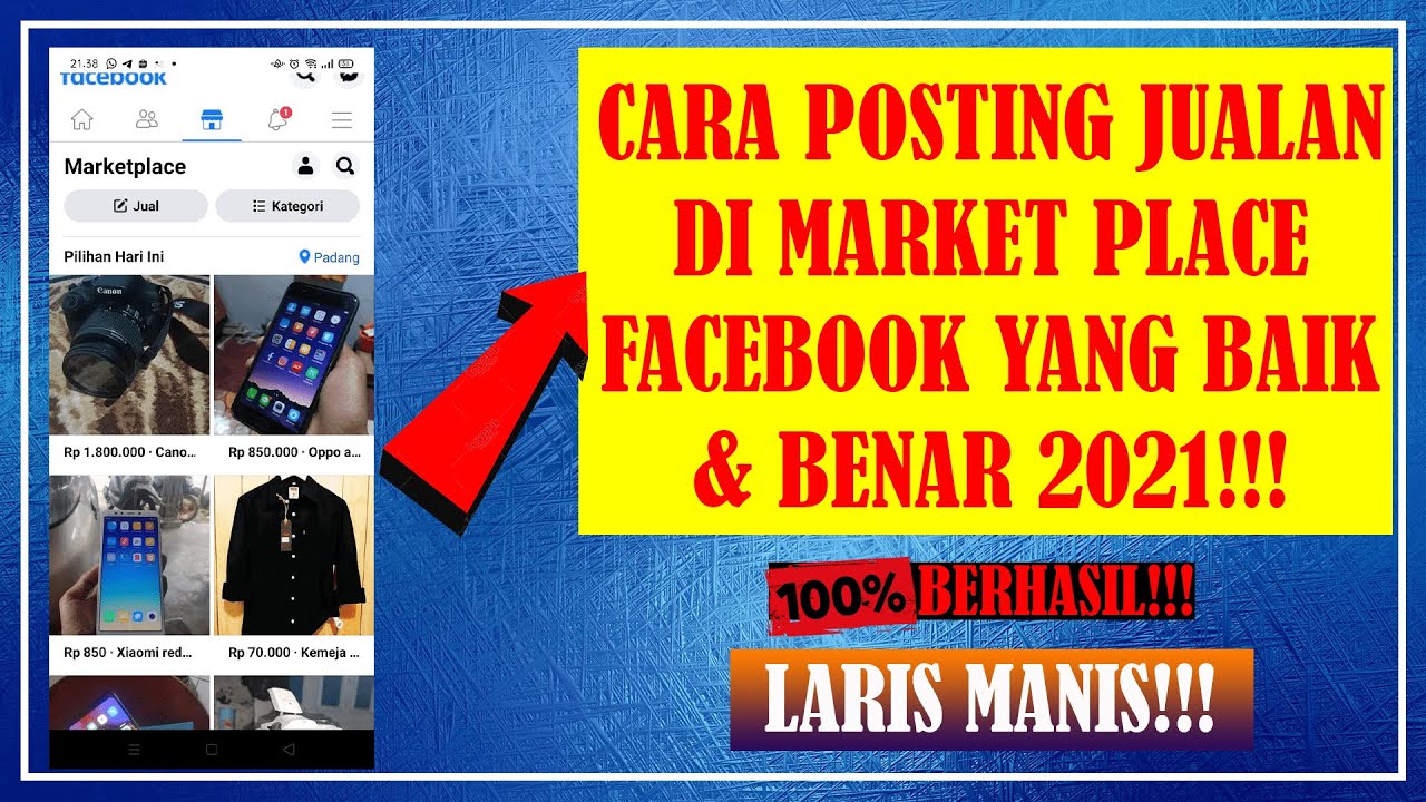 Cara Posting Jualan Di Marketplace Facebook l Cara Posting Jualan Di ...