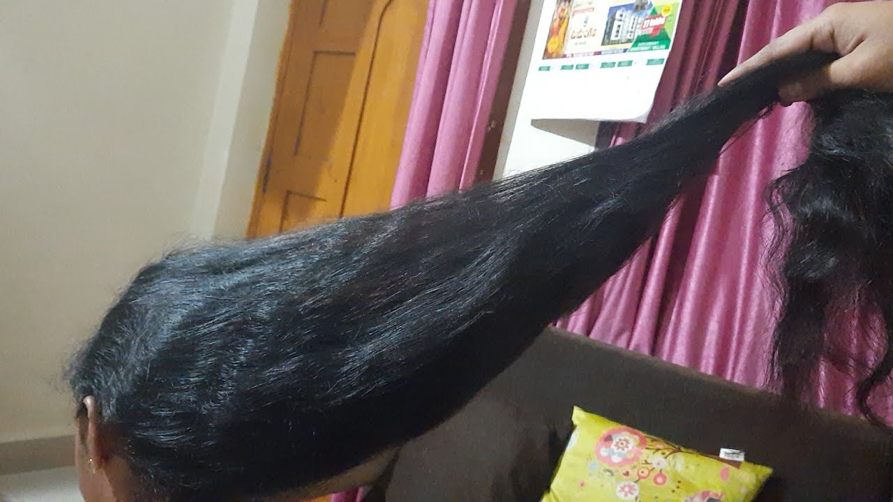 How to detangle long thick hair ||hair detangle routine ...