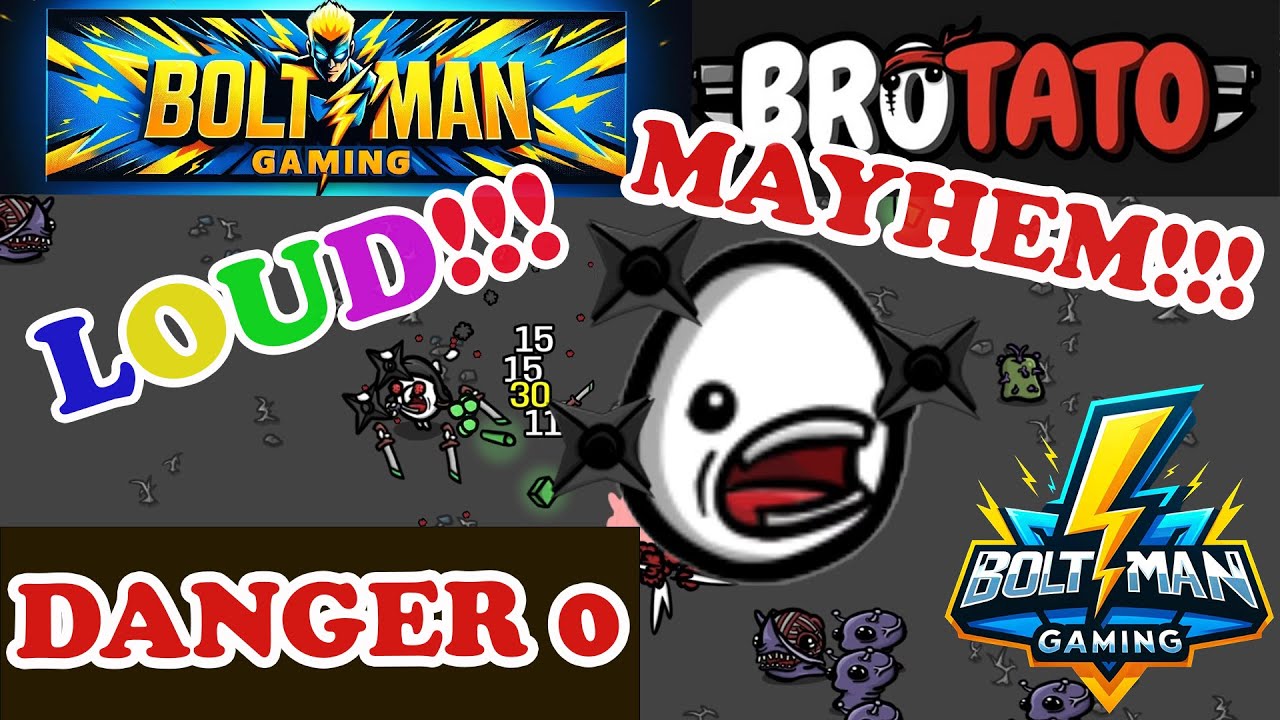Brotato Mayhem!!! Louder than Loud!!! - YouTube