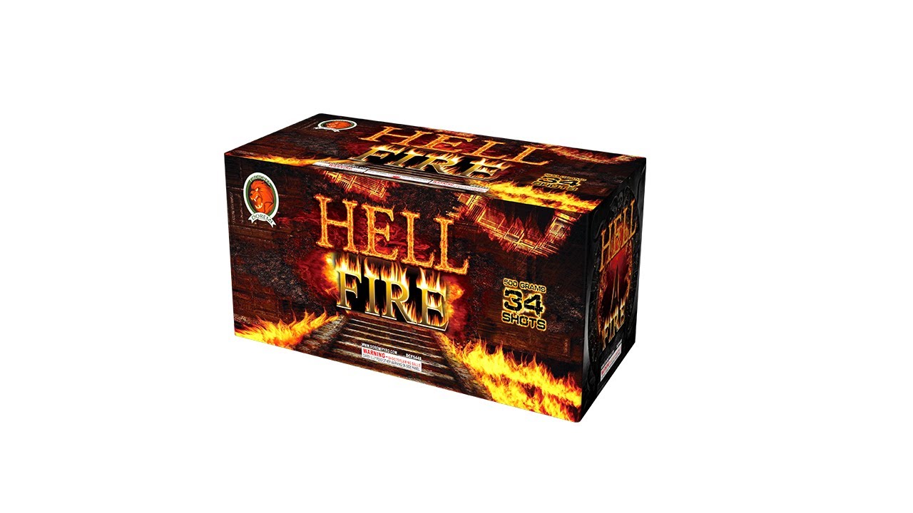 DCF5448 HELLFIRE 34 SHOTS CAKE/CONSUMER CAKES/CHINA FIREWORKS/CAKE ...