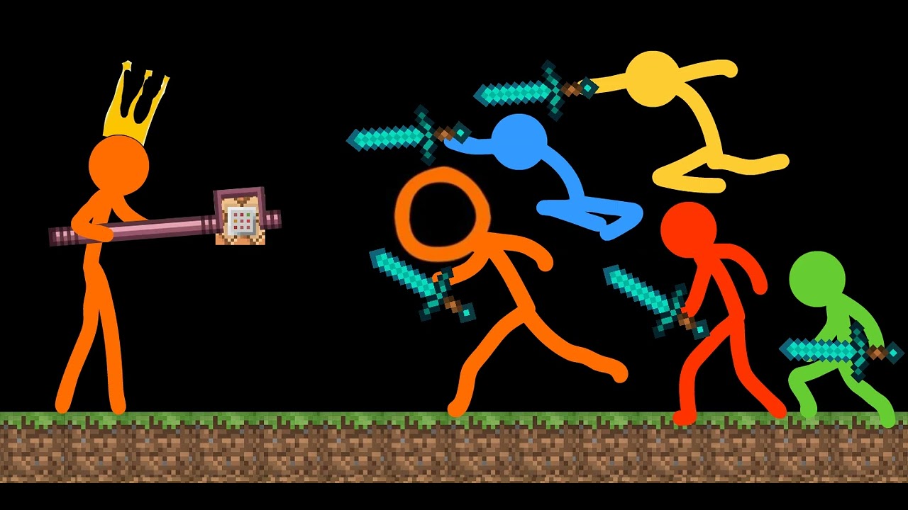 alan becker batl king orange soundtrack - YouTube