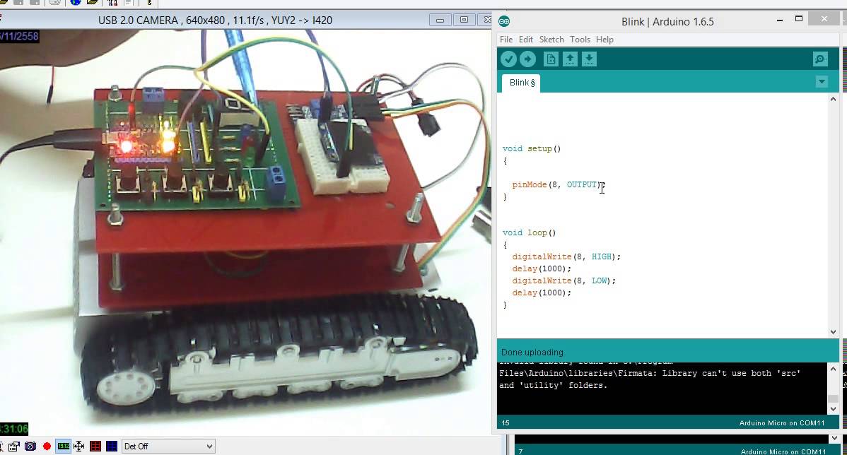 2สอนหุ่นยนต์ ARDUINO เริ่มการเขียนโปรแกรม P2 10 - YouTube
