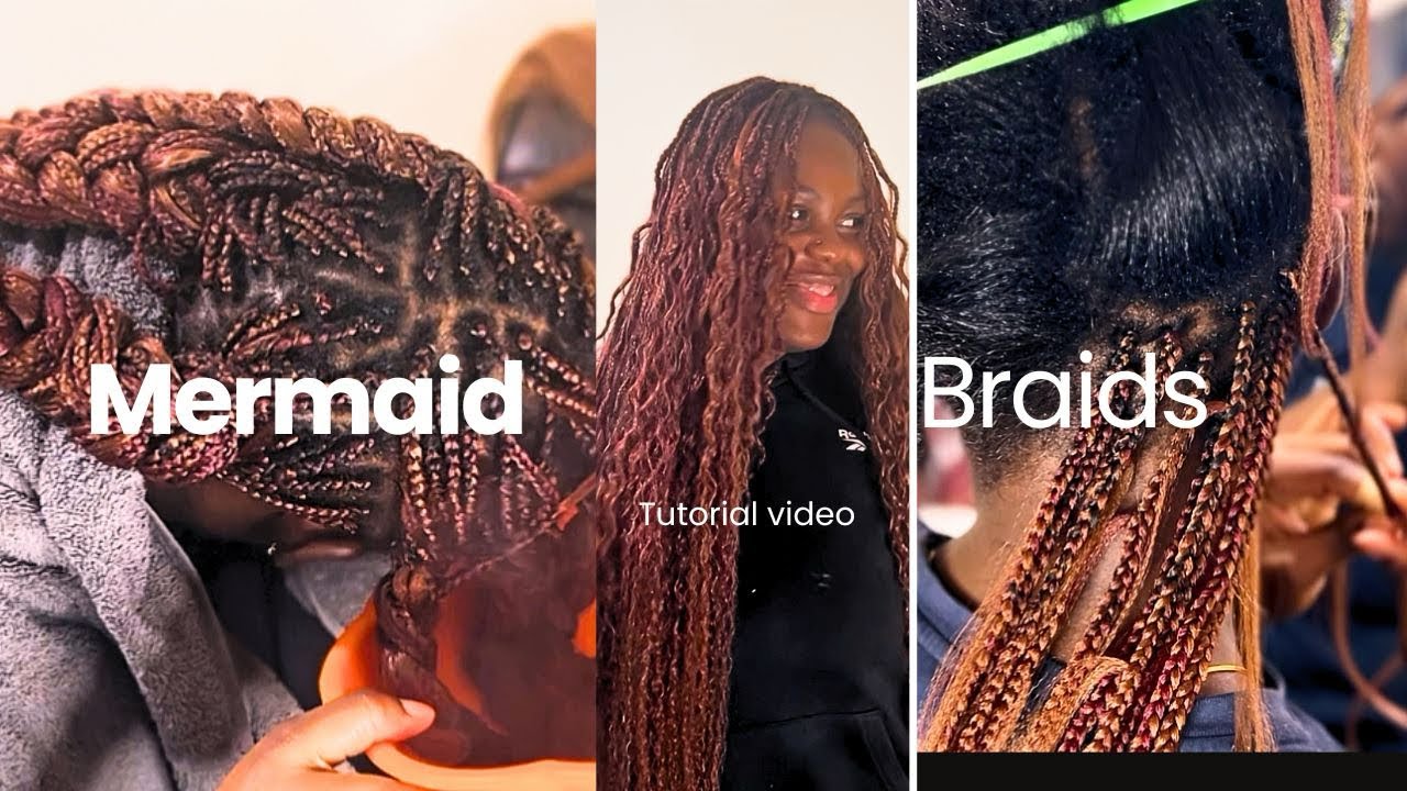 DIY braids/Mermaid braids tutorial/Tips and tricks to braid your own ...