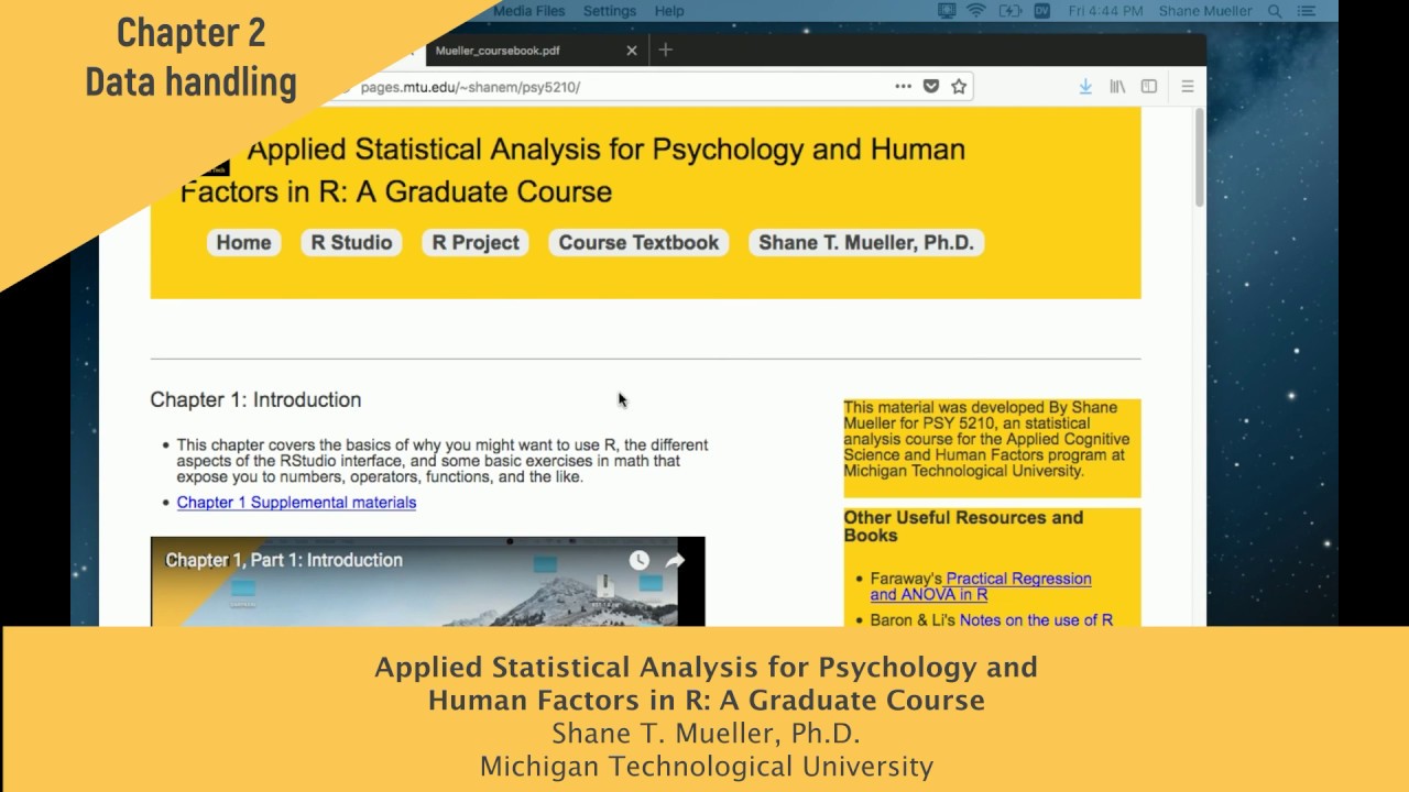 Chapter 2: Data Handling, Sorting, and Aggregation in R - YouTube