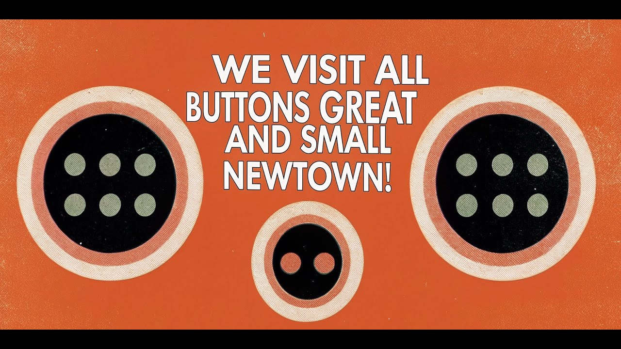 Button Art Central goes to All Buttons Great and Small Newtown - YouTube