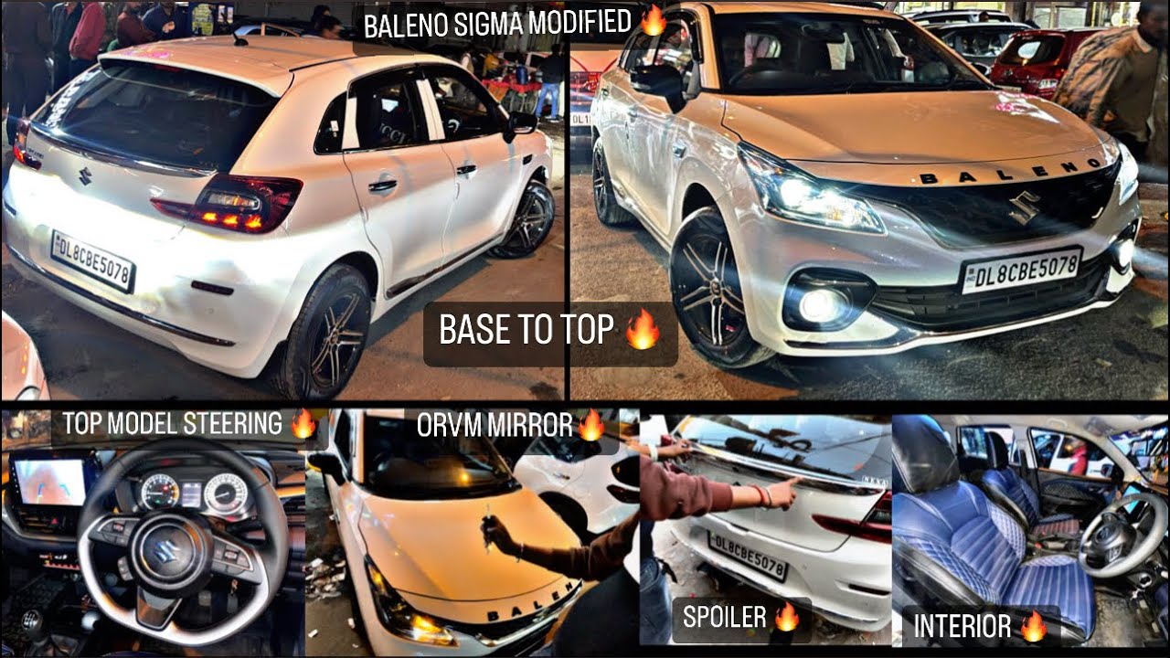 BALENO SIGMA MODIFIED BALENO BASE TO TOP MODIFIED BALENO ZETA STEERING ...