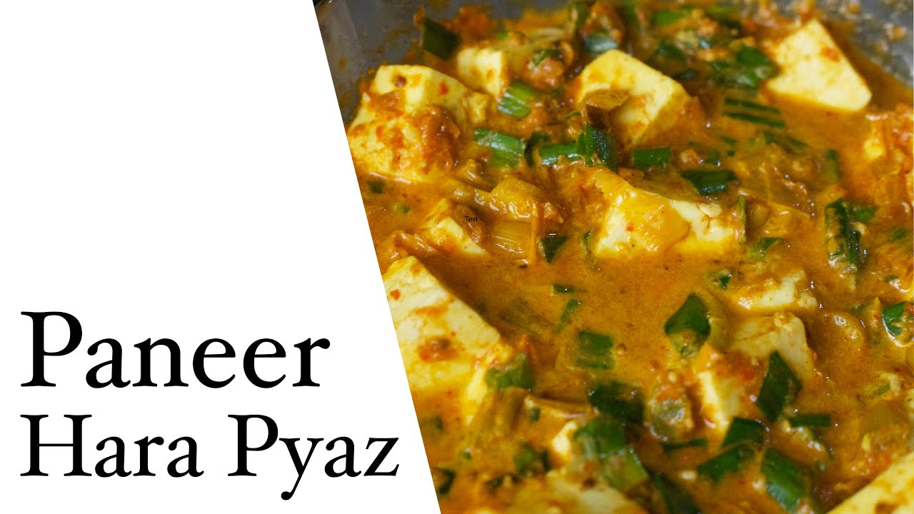 Make Paneer Hara Pyaz With Jaya IN 12 MINUTES! - YouTube