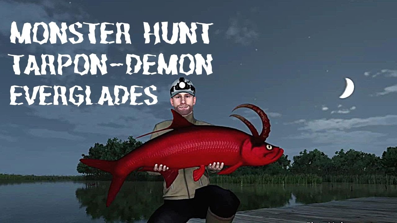 Monster Hunt Mission, Tarpon-Demon, Everglades in Florida, Fishing ...