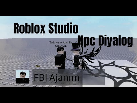 Roblox Studio Npc Konuşma Diyalogu Yapma (Npc Talk Dialogue) 1/4 - YouTube