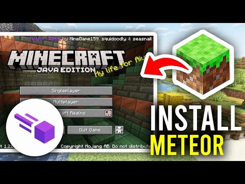 How To Download Meteor Client In Pojav Launcher 1.21 (Use Hacks In Fire ...