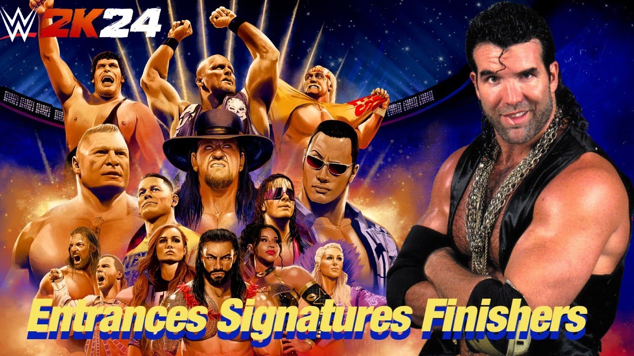 WWE 2K24 Entrances/Signatures/Finishers: Razor Ramon - YouTube