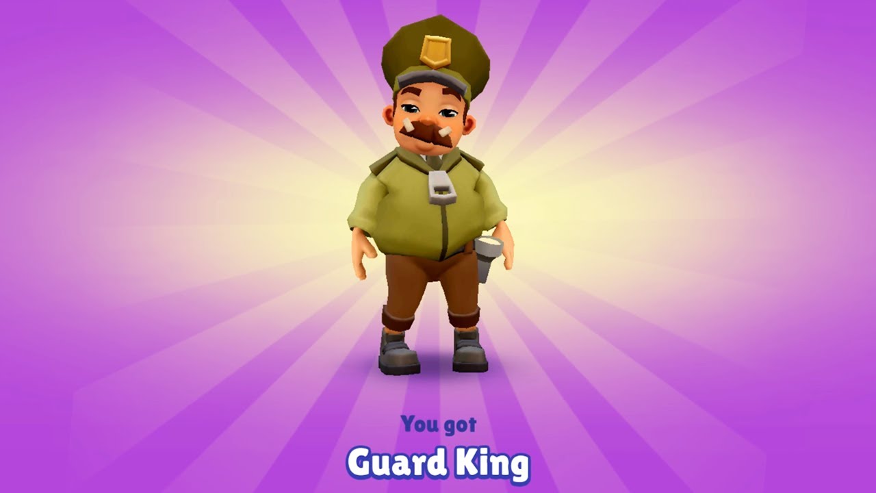 Subway Surfers Classic - Guard King New Character Update All Characters ...