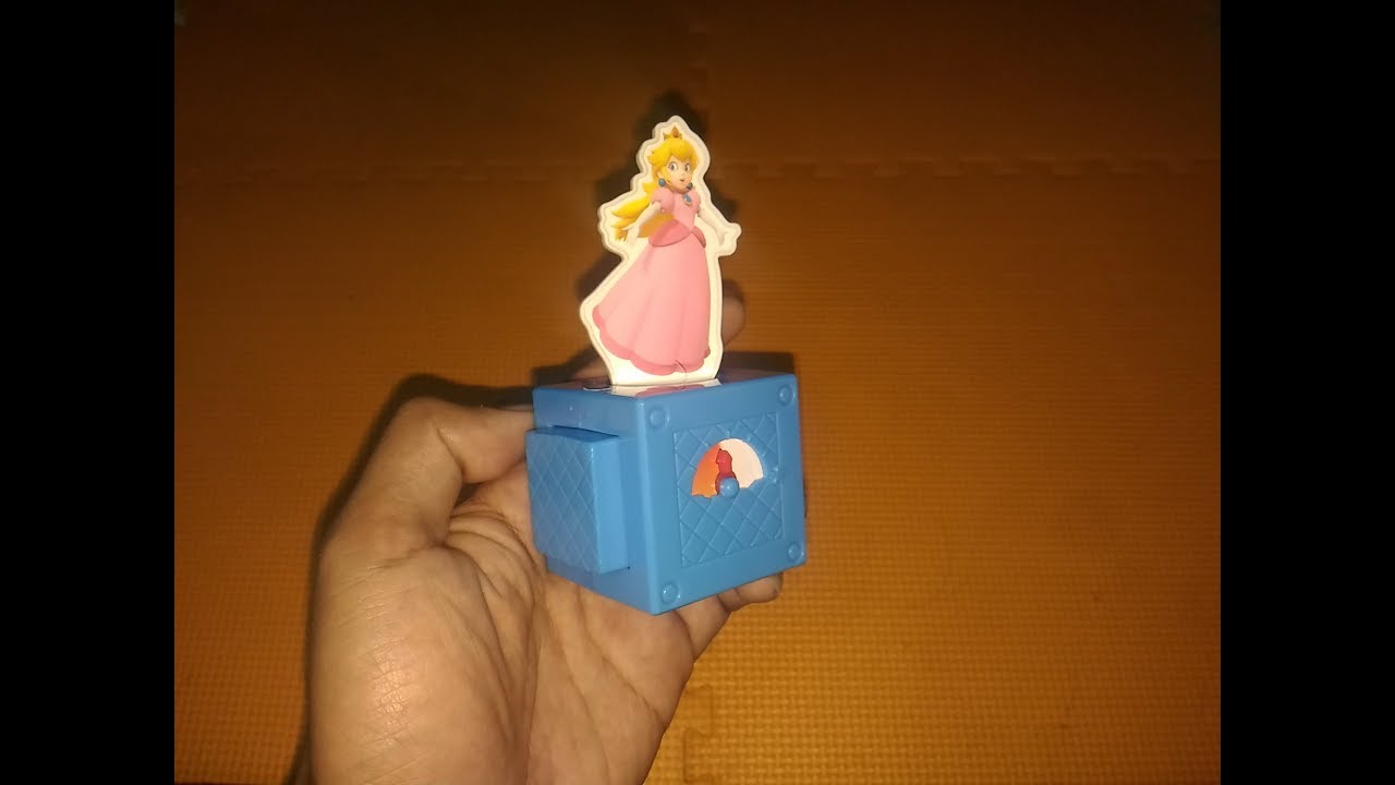 Mainan Princess Peach Spinning Game Edisi Super MARIO Dari McDonald's ...