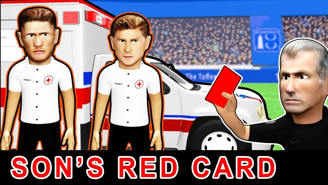 Son tackle on Gomes | Son's Red Card | Unseen Footage - YouTube